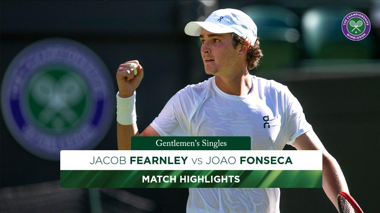 Federer footage helps Fonseca find his feet on Wimbledon's grass - The ...