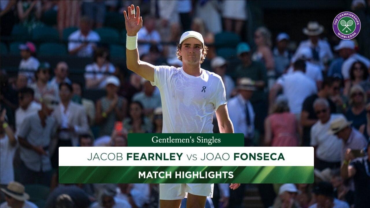 Video - Jacob Fearnley vs Joao Fonseca: First Round Extended Highlights ...
