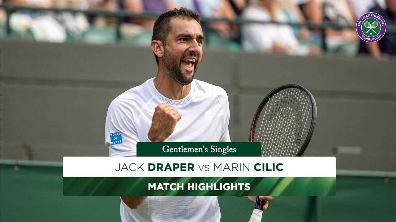 Video - Jack Draper vs Marin Cilic: Second Round Extended Highlights ...