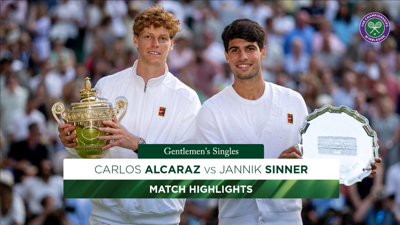 Sinner at Wimbledon: I did great here - The Championships, Wimbledon ...